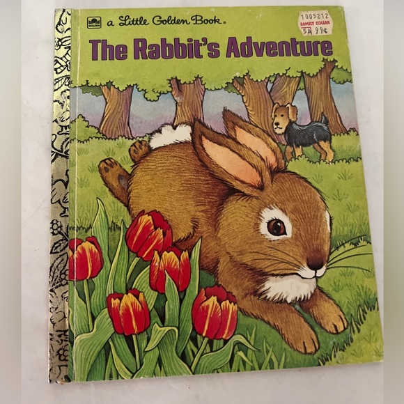 Other | The Rabbits Adventure A Little Golden Book1977childrens ...